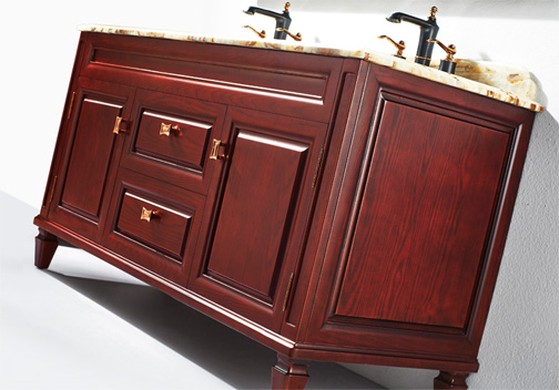 HBT103502N-120实木浴室柜